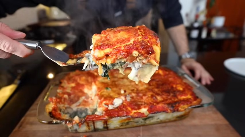 The French twist Julia Child gave to lasagna
