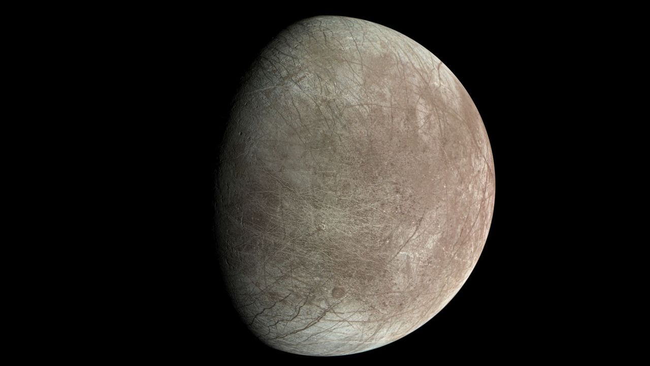 Jupiter's moon Europa has an ice shell about 18 miles thick — and that ...