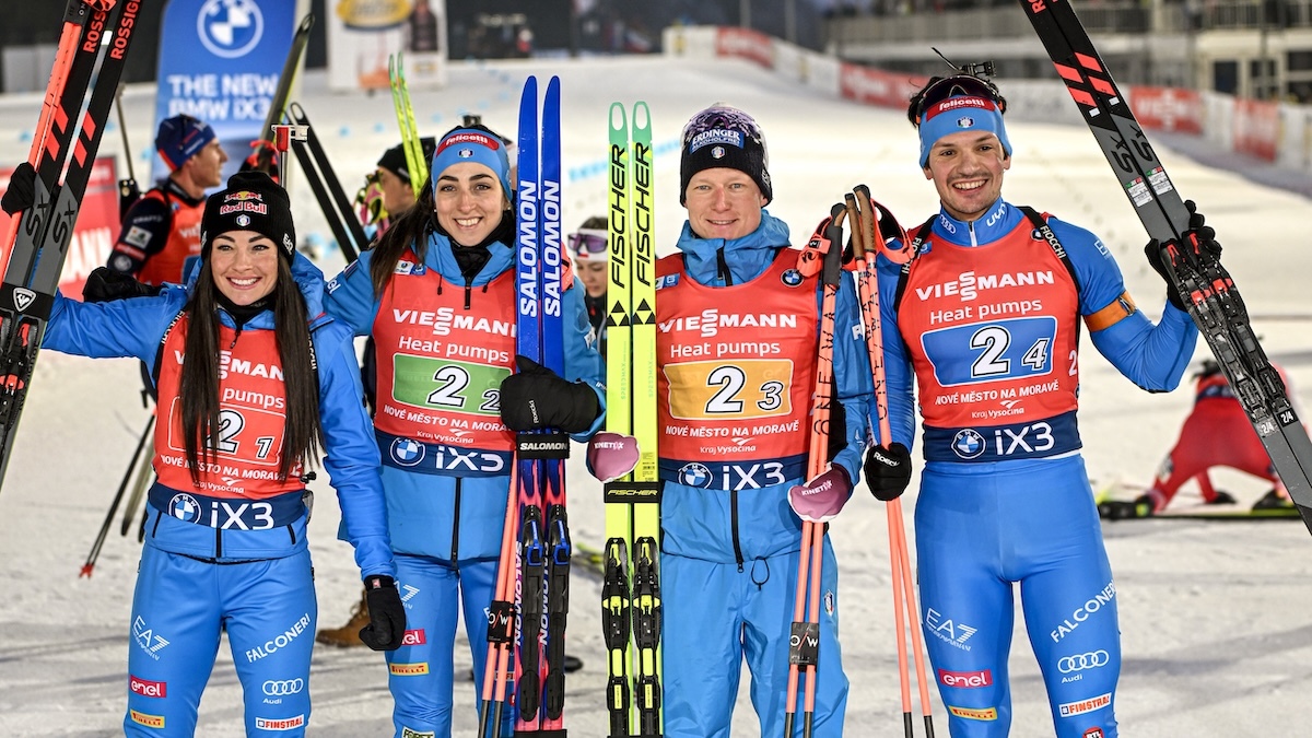 La Dream Team italienne : Wierer, Vittozzi et Giacomel pour faire ...