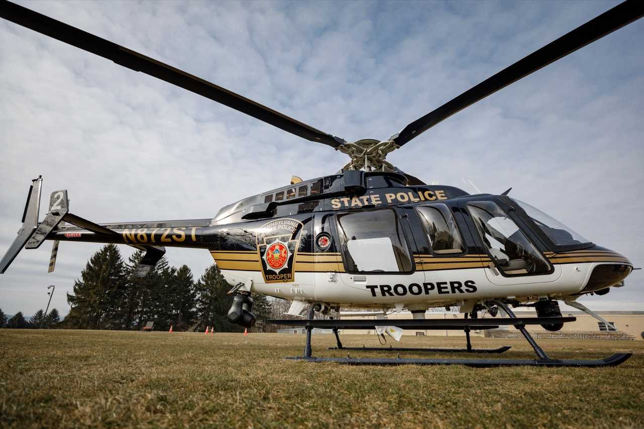 PSP helicopter deployed as entire borough loses water