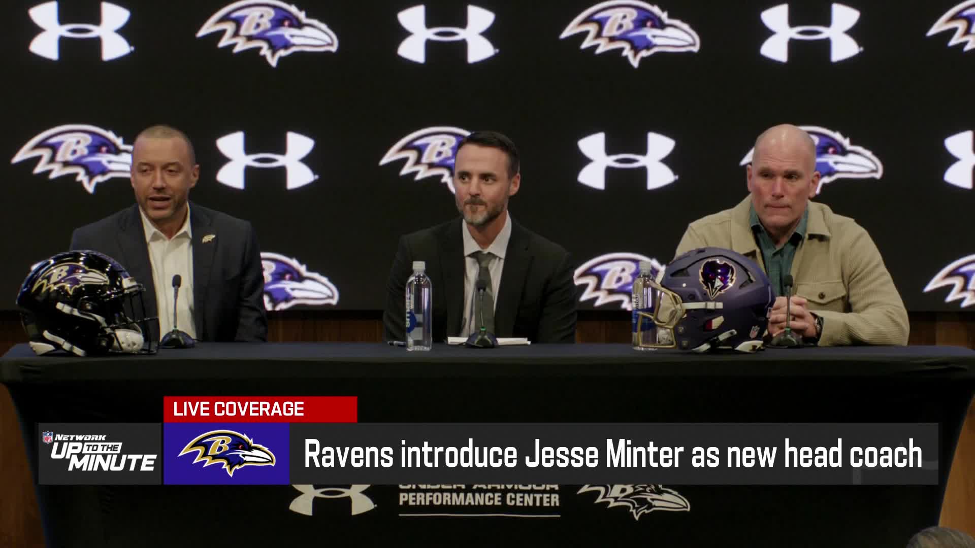 Ravens introduce Jesse Minter as new head coach 'Up to the Minute'