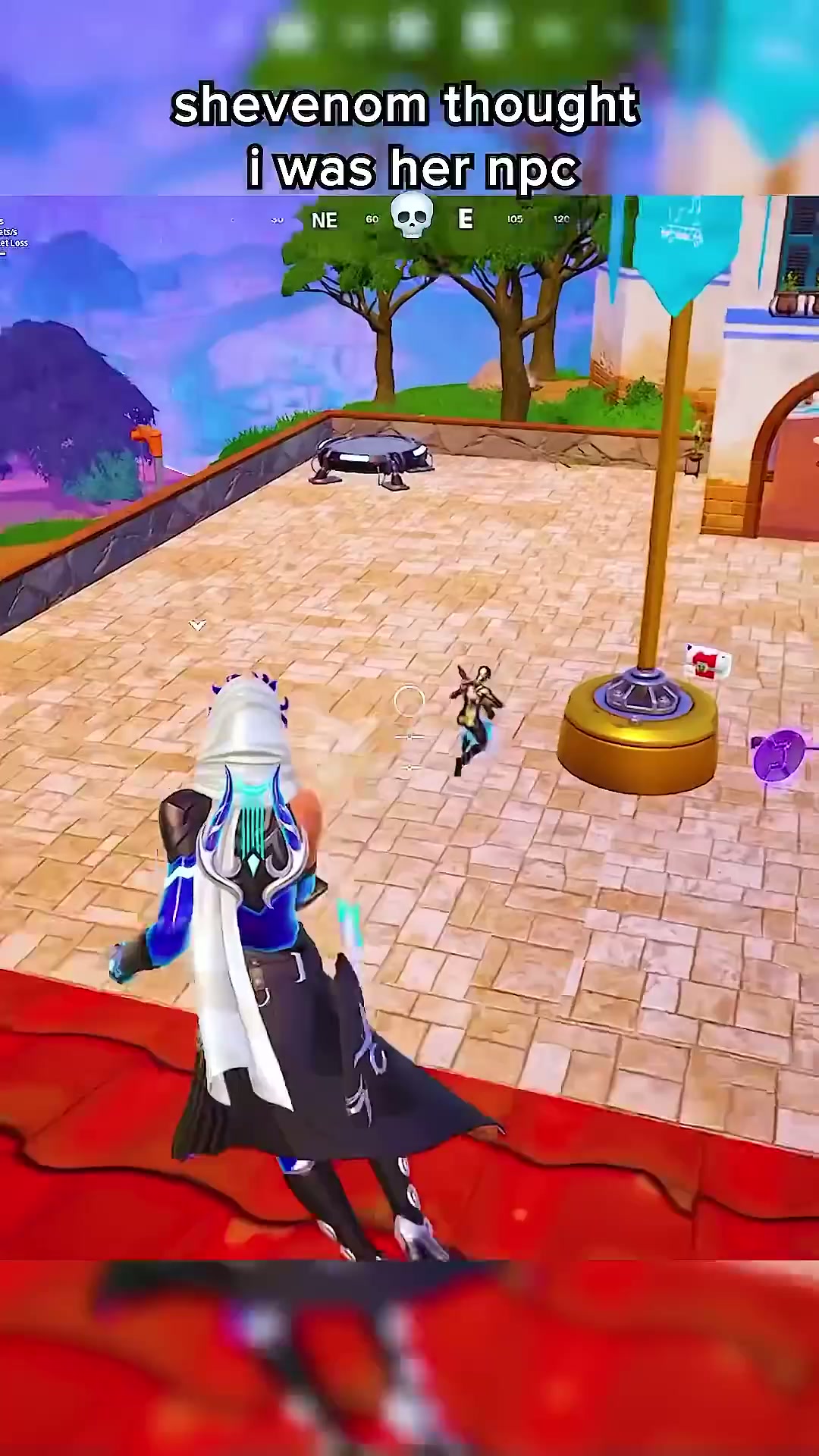 She-Venom thought I was her NPC 🤣