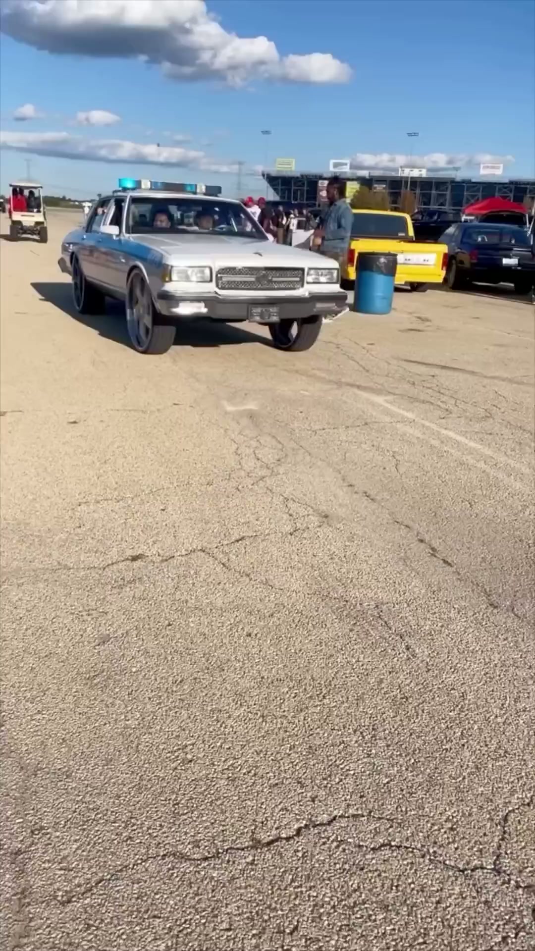 Chicago police box Chevy on 28’s Forgiatos riding
