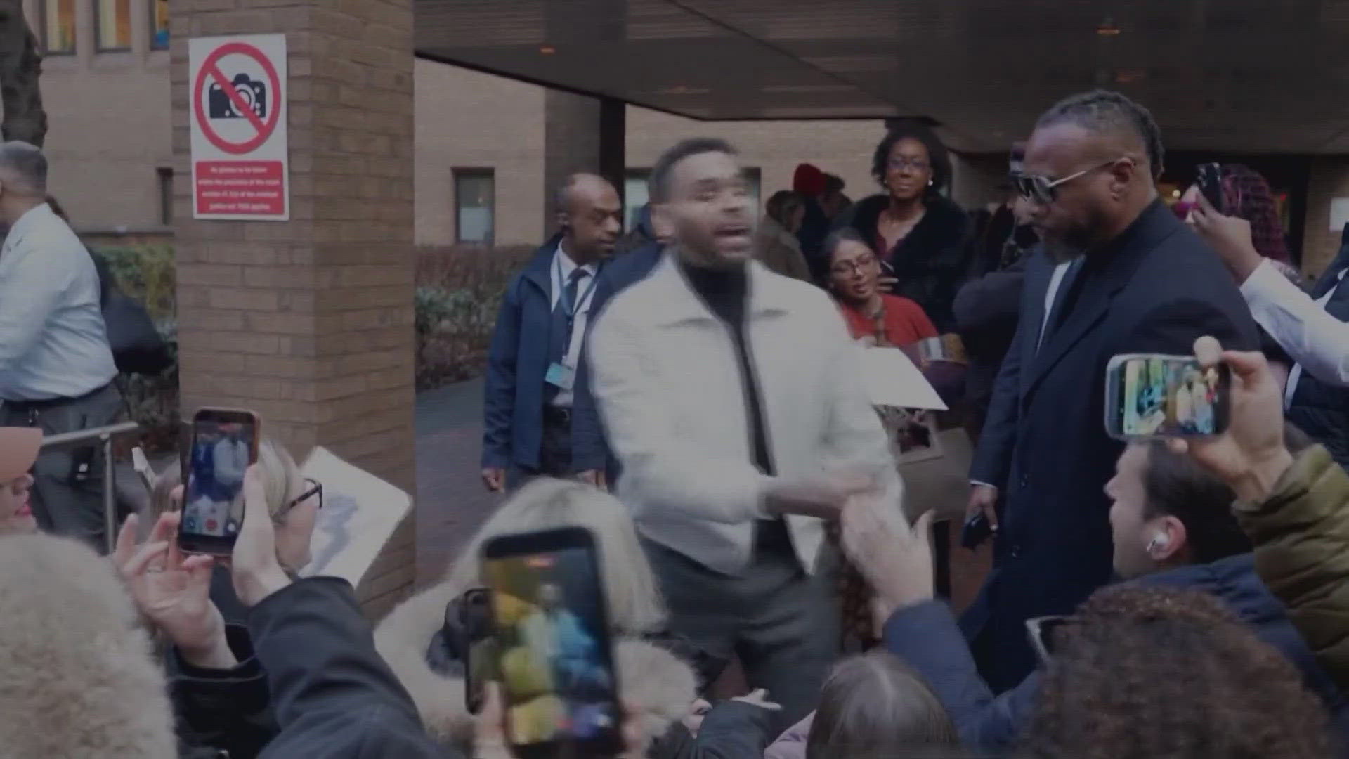 Chris Brown appears in court for 2023 assault charge