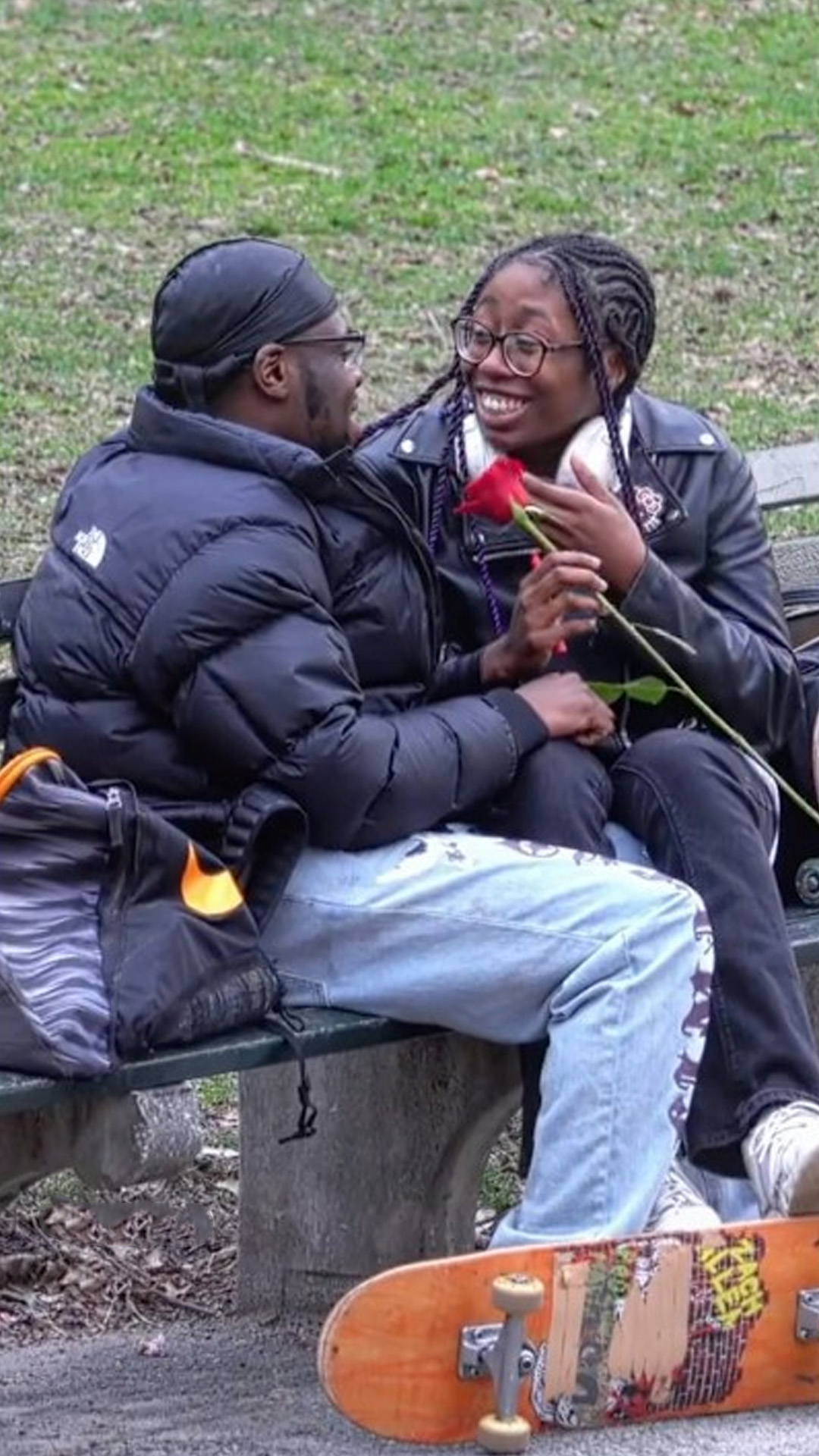 A simple flower, a beautiful smile