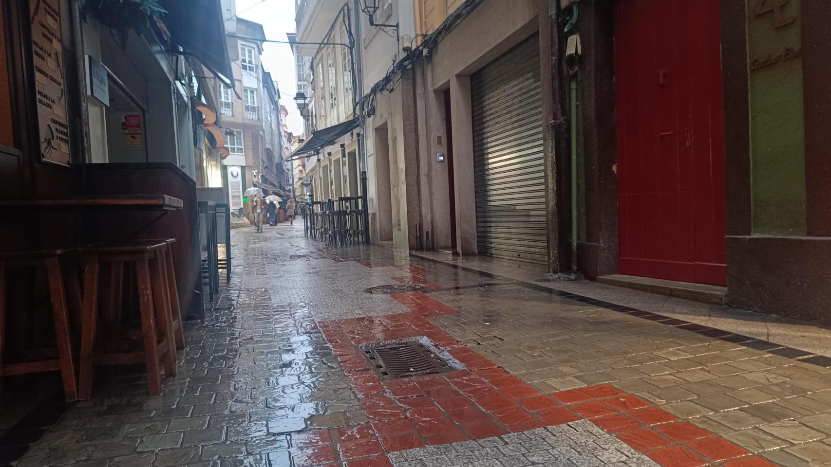 El temporal azota A Coruña: tarde ajetreada para los bomberos y lluvia ...