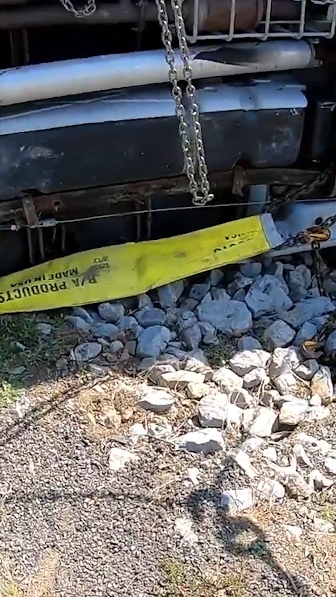 U-Haul rollover recovery