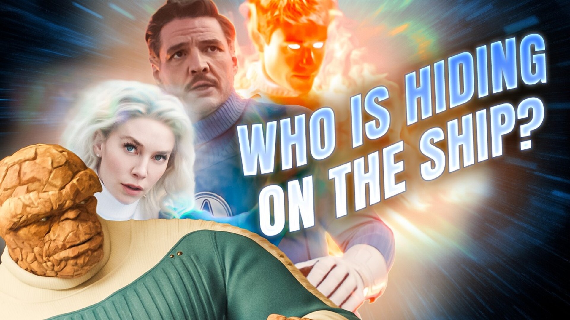 The Fantastic Four ship in Avengers: Doomsday has three hidden passengers