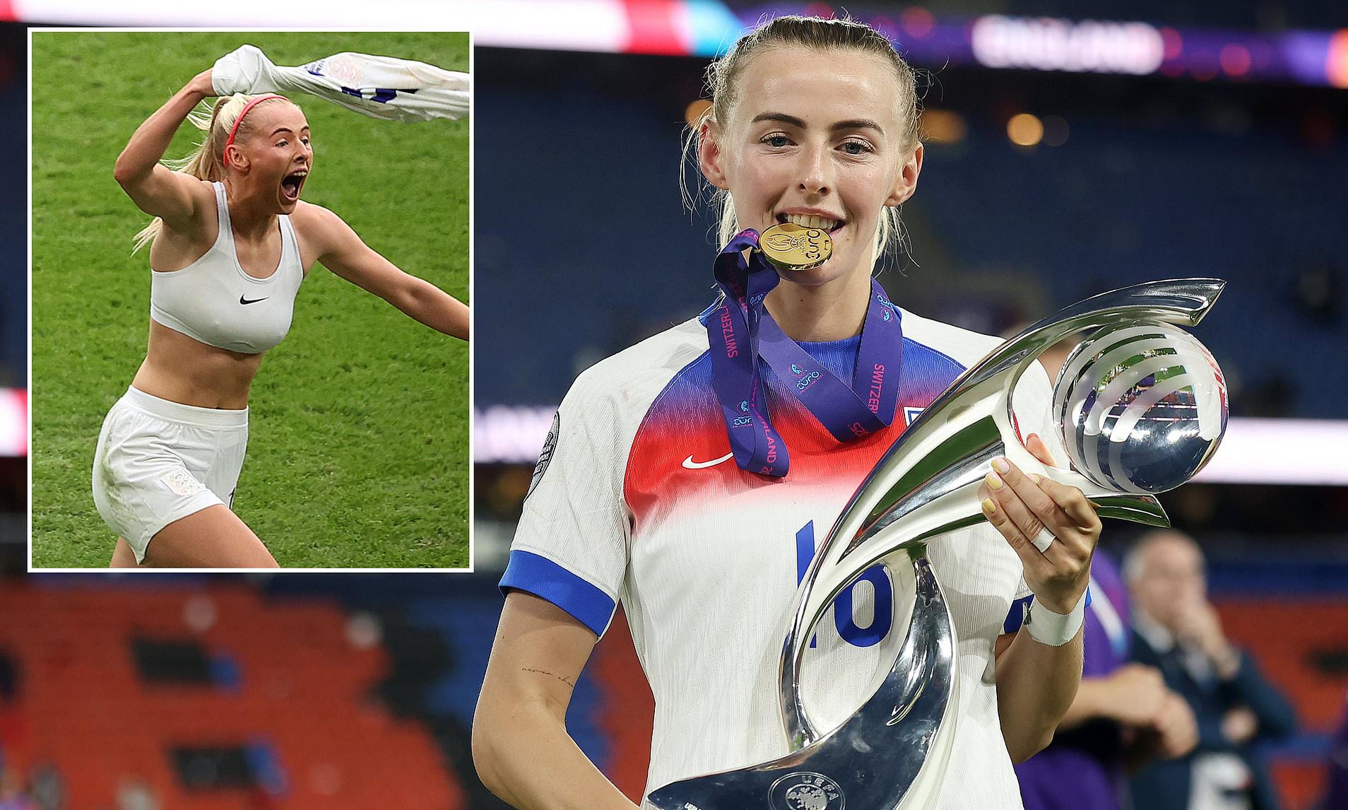 Chloe Kelly set to switch to Adidas with Lionesses' star poised to net ...