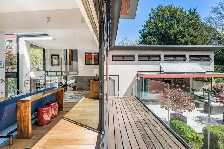 This architect-designed home near Henley-on-Thames is flooded with ...