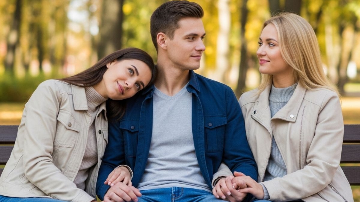 Indicators that a man is in love with two people at once