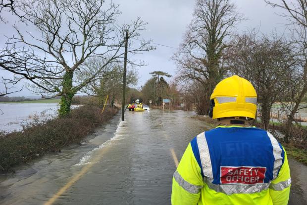 Burst pipe and flooding sparks chaos as three roads close