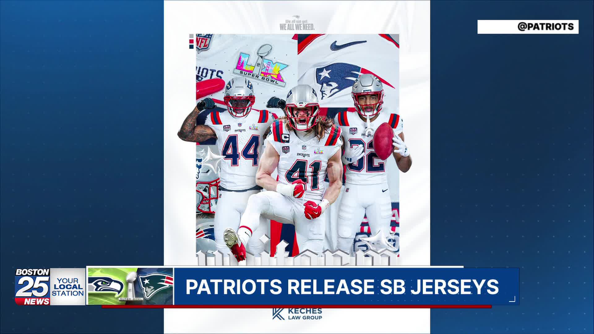 Super Bowl LX: New England Patriots reveal uniforms they’ll wear ...