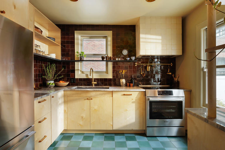 Before & after: Budget birch cabinetry looks impossibly luxe in this ...