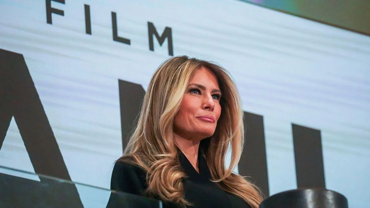 Melania Trump posters defaced with Hitler ‘stache spark outrage across ...