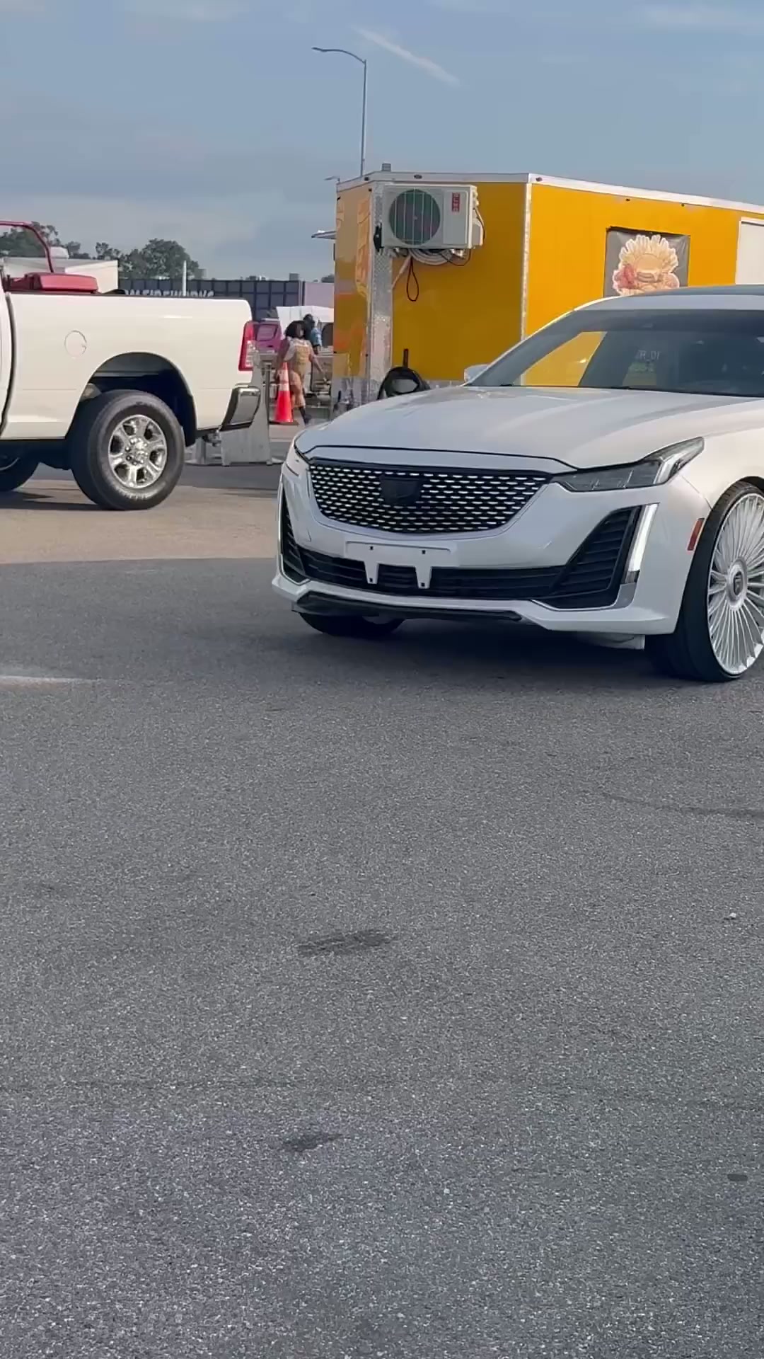 Cadillac CT5 on 24’s Lexanis riding