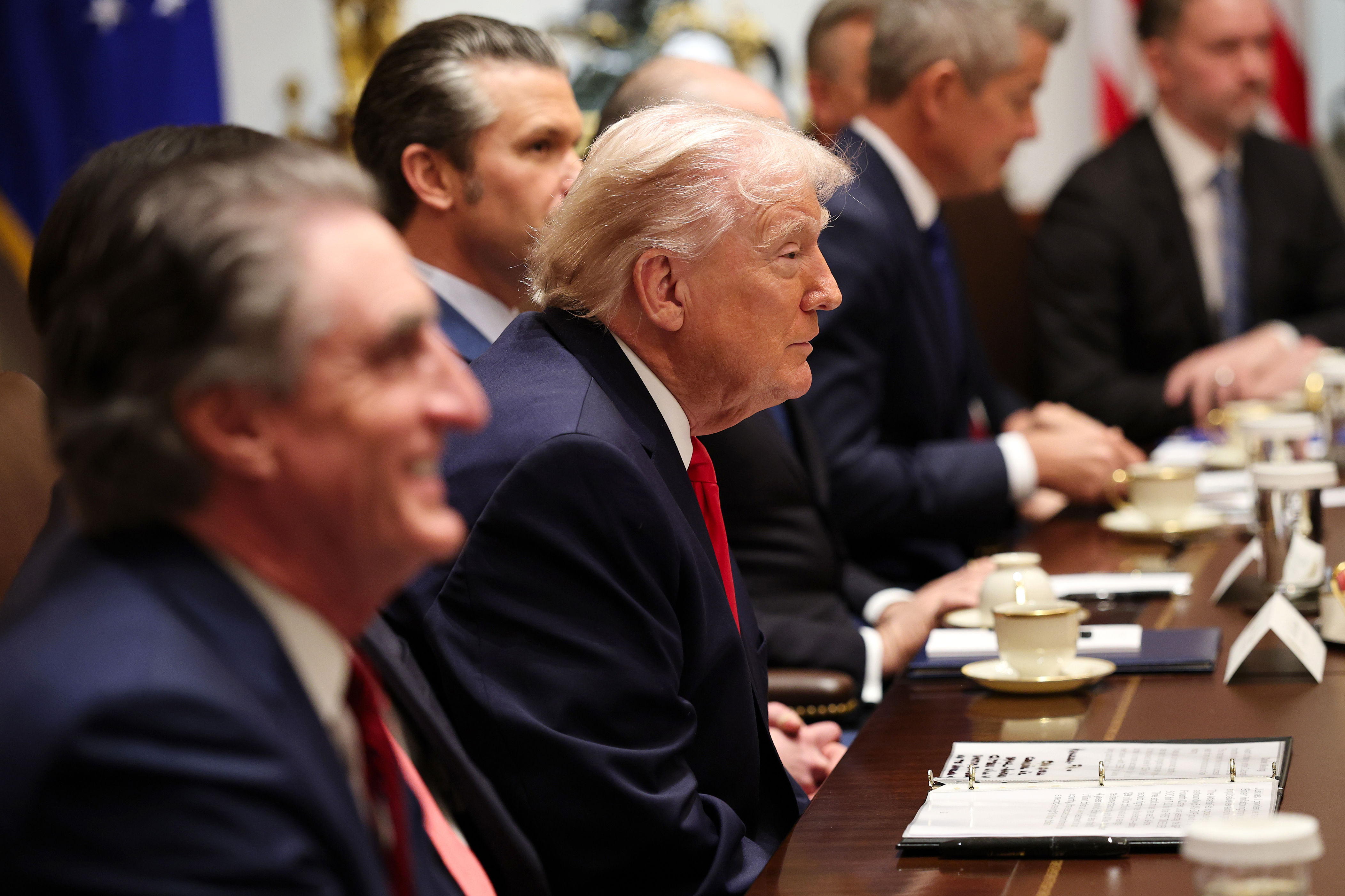 Senate negotiations continue as a potential deal to avert a government ...