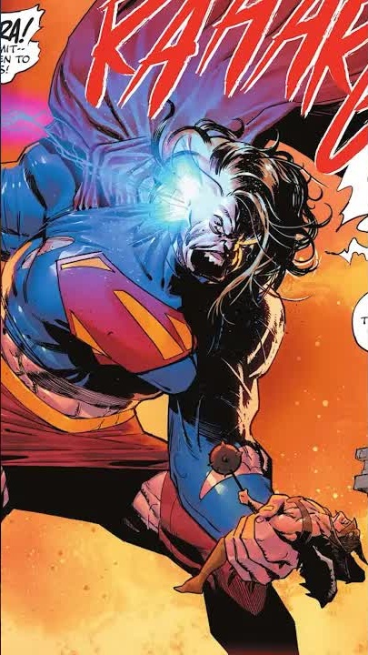 Lex Luthor turns Supergirl into the Hulk