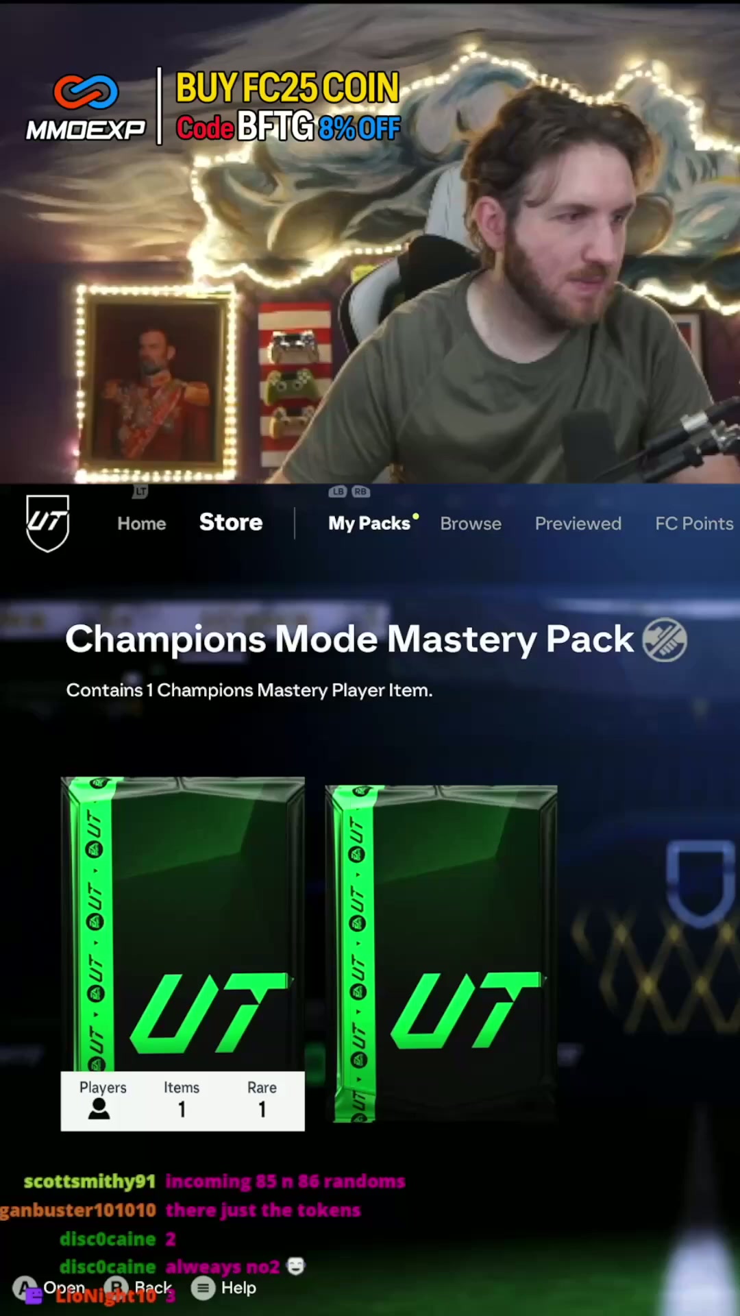 No way this happened in my FUT champ rewards