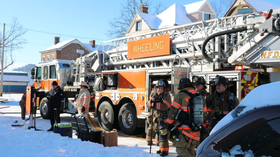 One hospitalized after kitchen fire on Wheeling Island