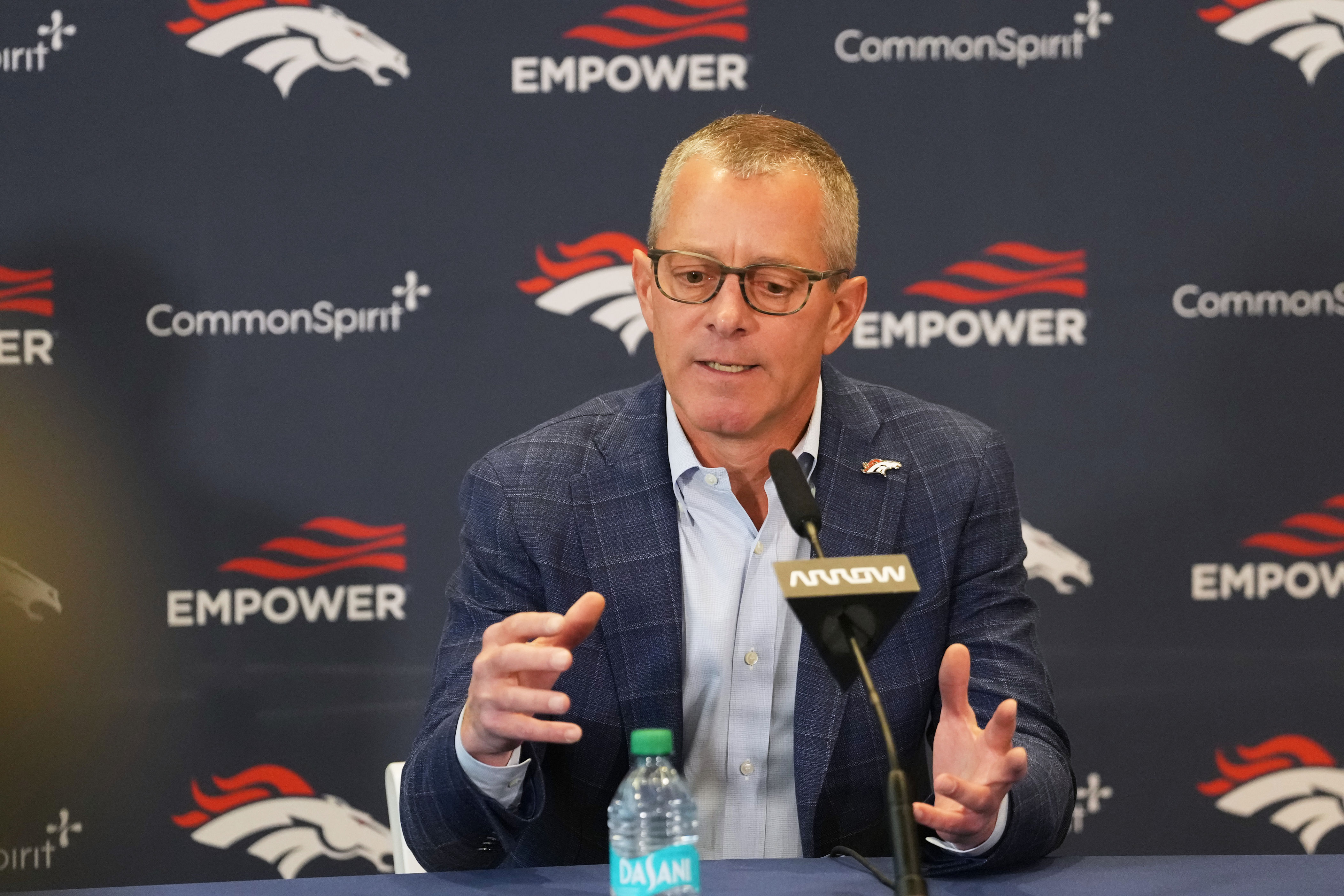 Broncos owner Greg Penner backs GM George Paton and coach Sean Payton ...