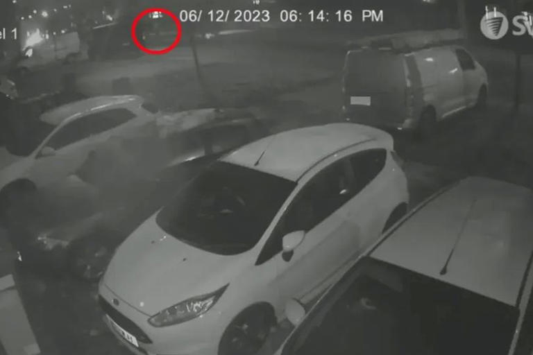 Horrifying moment homemade bomb blows up ULEZ camera - 'miracle nobody ...