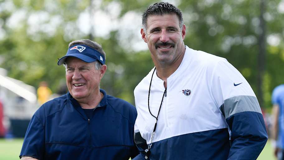 Mike Vrabel relays confident message about Bill Belichick after Hall of ...