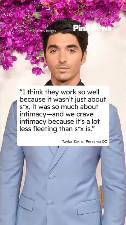 'Red, White & Royal Blue' actor Taylor Zakhar Perez has compared the ...