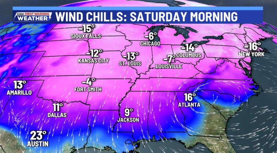 Texas cold, an East Coast storm and snow in Florida? What to know ahead ...