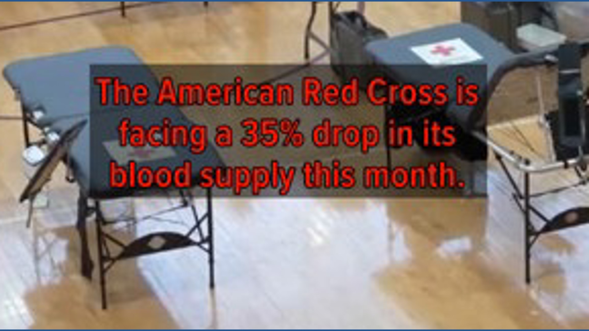 Red Cross facing winter blood shortage