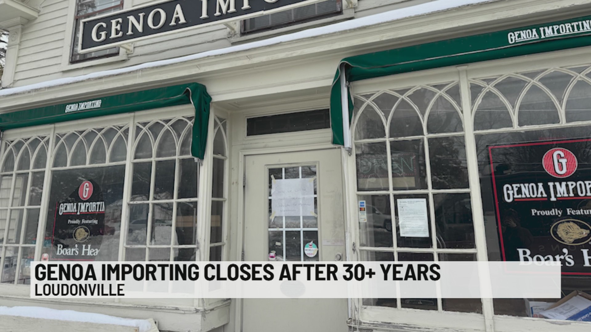 Loudonville’s Genoa Importing closes after more than 30 years