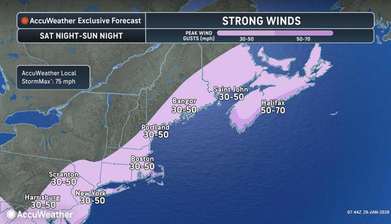 These locations could see blizzard conditions as powerful nor'easter nears