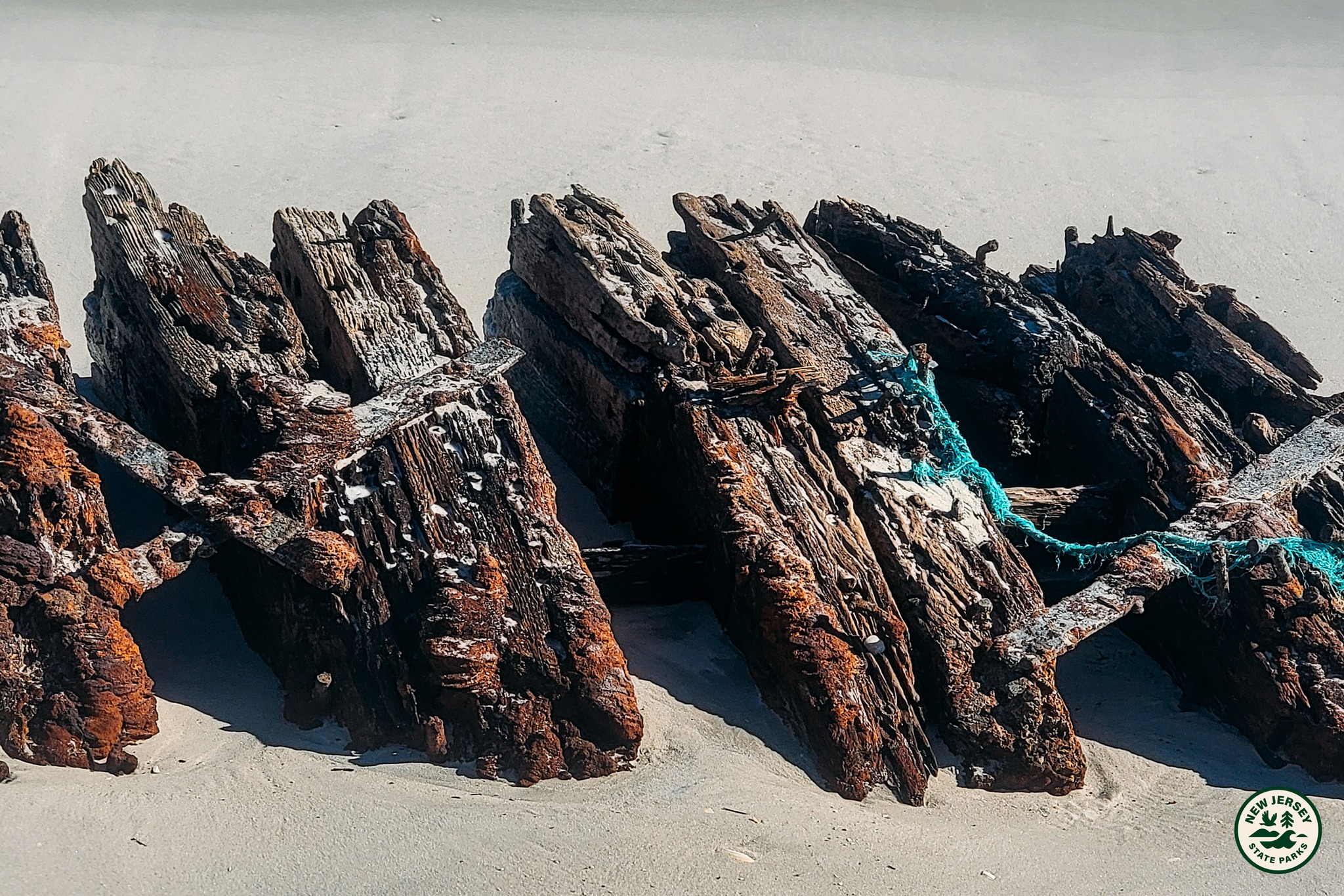 Beach erosion reveals fragments of a 136-year-old shipwreck that sank ...