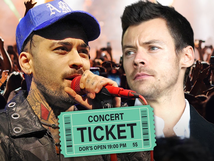 Zayn Malik appears to take a dig at Harry Styles ticket prices