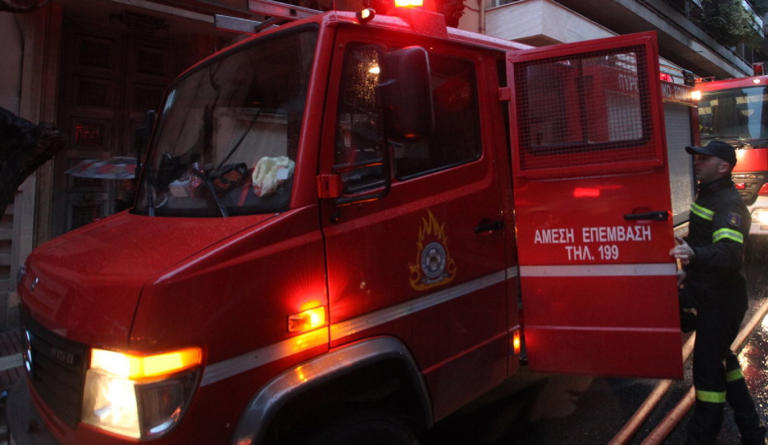 Βοιωτία: Φωτιά σε εργοστάσιο