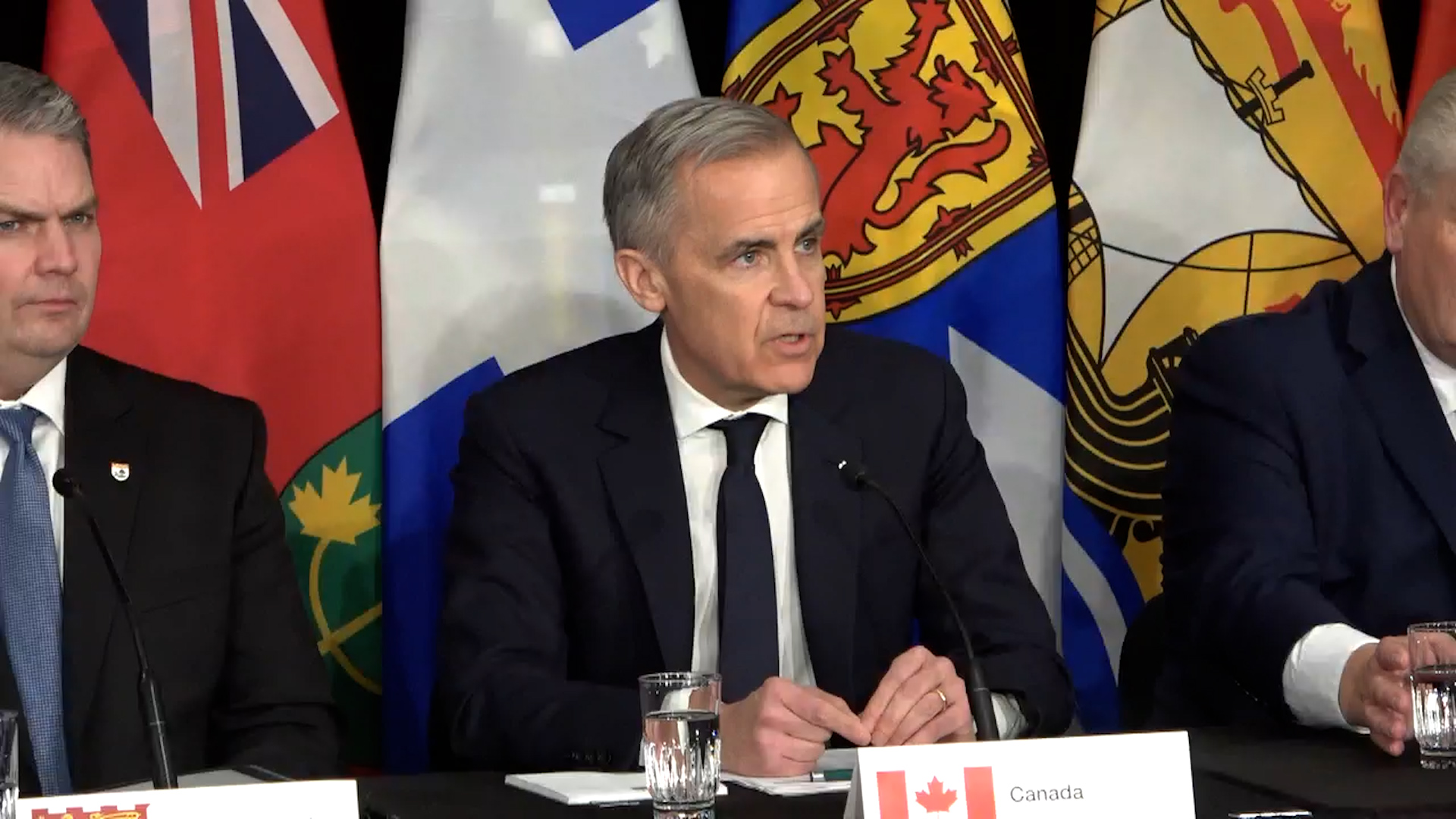 Smith, Carney say they expect the US to respect Canadian sovereignty