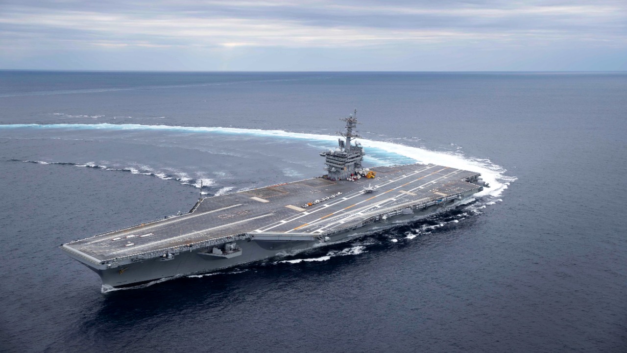 US Navy now fully primed for a massive strike on Iran