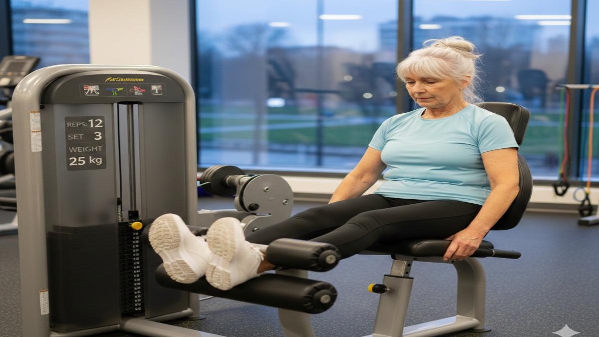 Seated leg extensions after 65: The simple chair exercise that keeps ...