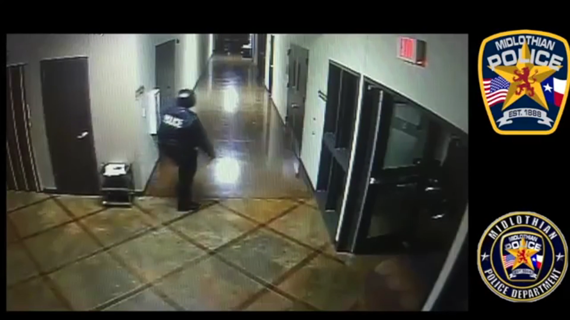 A church camera caught the killer - no one has identified them