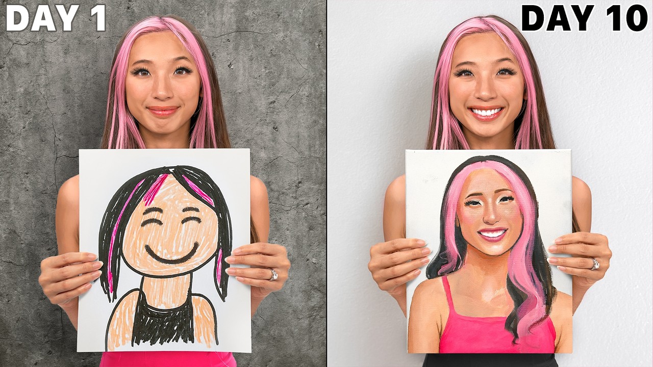 From beginner to pro artist: My wife’s transformation