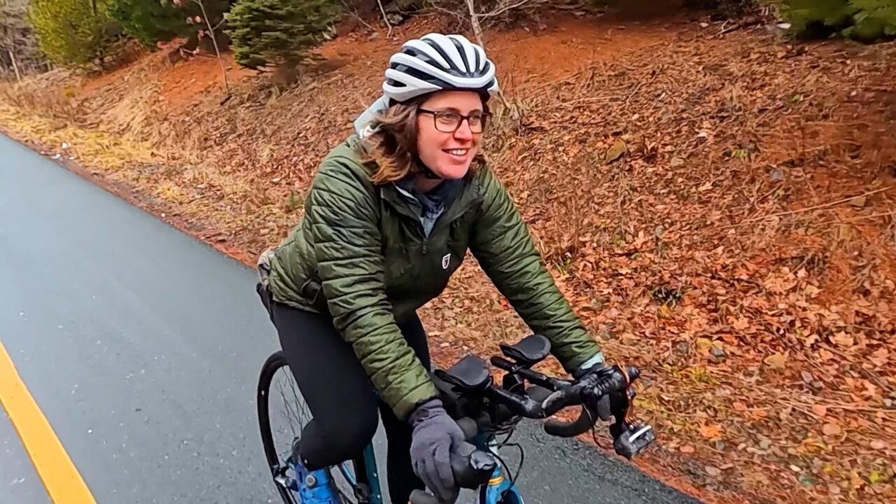 Nova Scotian becomes first woman to bike entire 22,000 km length of Pan ...