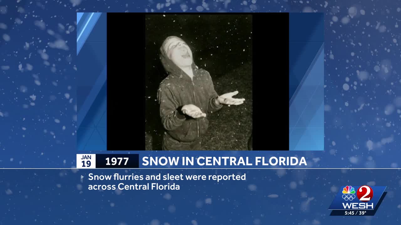 Timeline: A look back at historic snow flurries, sleet events in ...