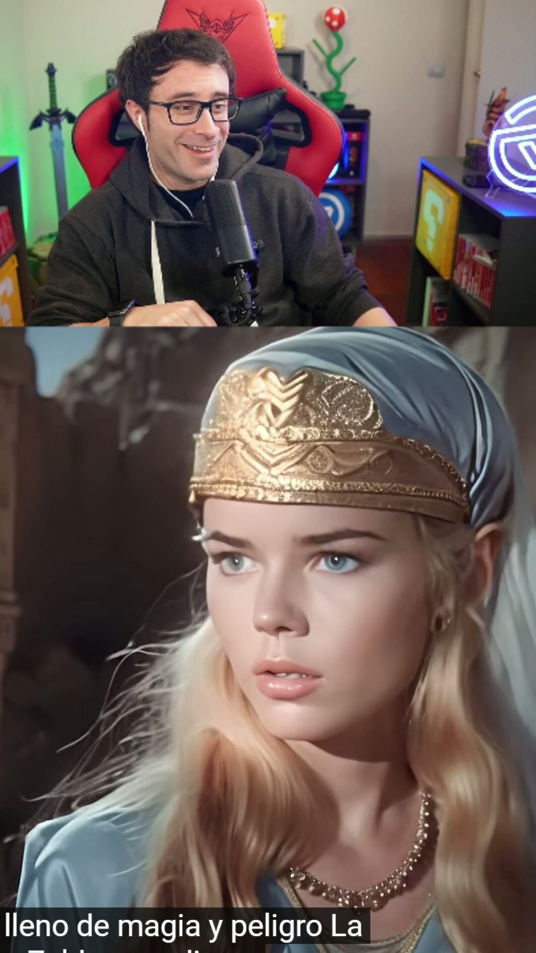 La película de Zelda pero creada por una IA #nintendo #zelda