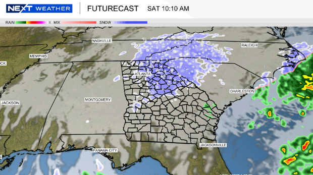 Winter storm watch issued for parts of north Georgia; snow possible ...