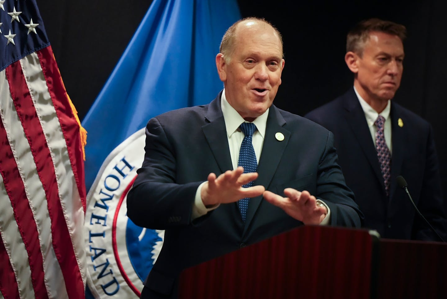 Live: White House says ICE could pull back if state cooperates