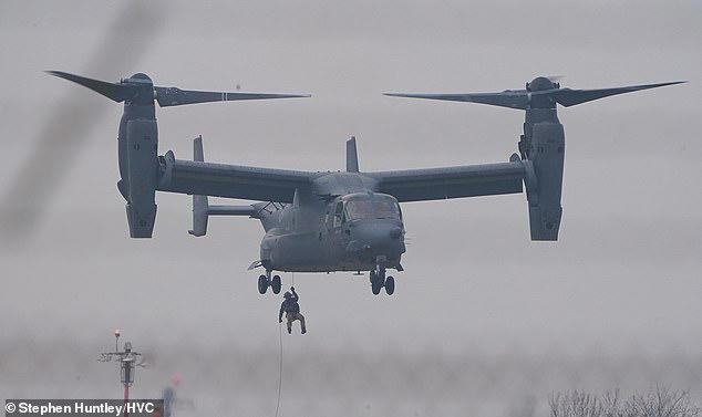 Prepping to strike Iran? Trump's 'nuke sniffer' plane arrives in UK as ...