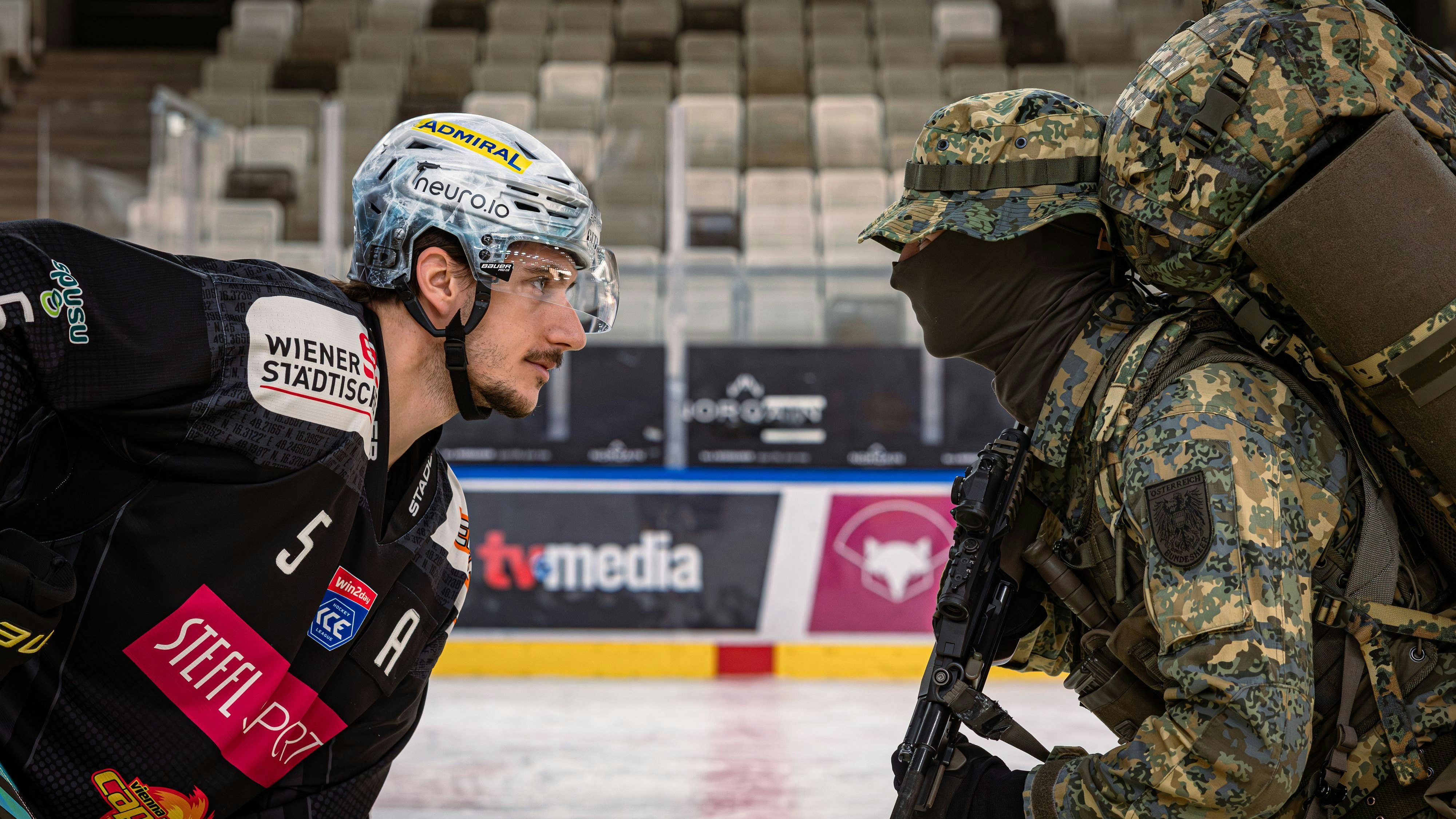 Habt Acht! Vienna Capitals laden zur Military Night