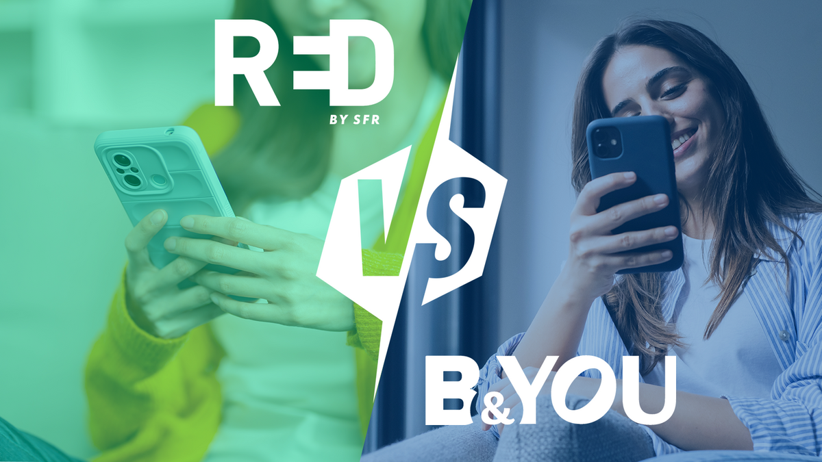 RED by SFR vs B&You : quel forfait 80 Go à moins de 9 € est vraiment le ...