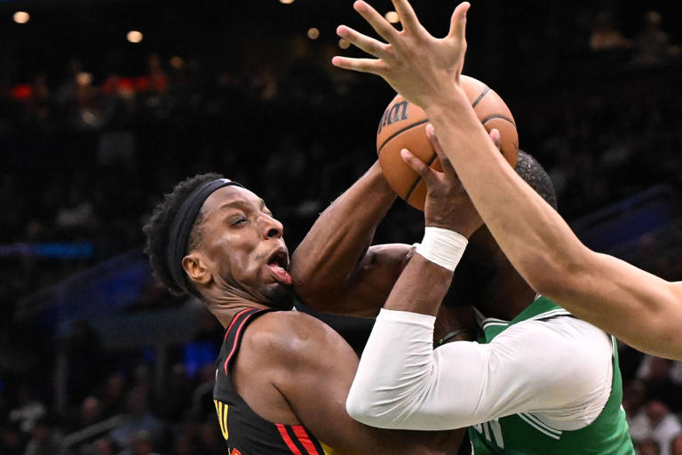 Bloodied Onyeka Okongwu shows off gruesome injury after taking elbow to ...