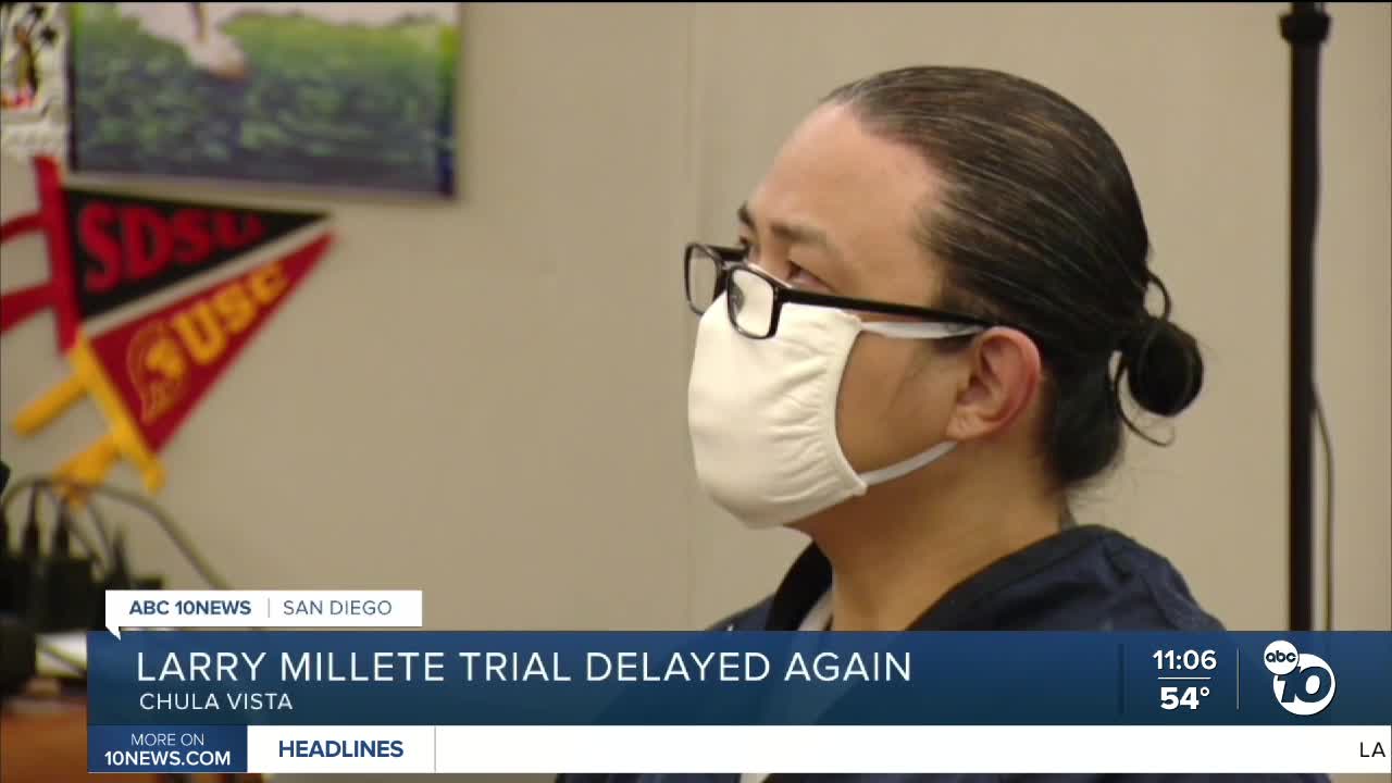 Larry Millete's murder trial delayed again